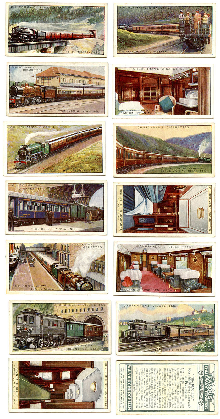Famous Railway Trains 1929